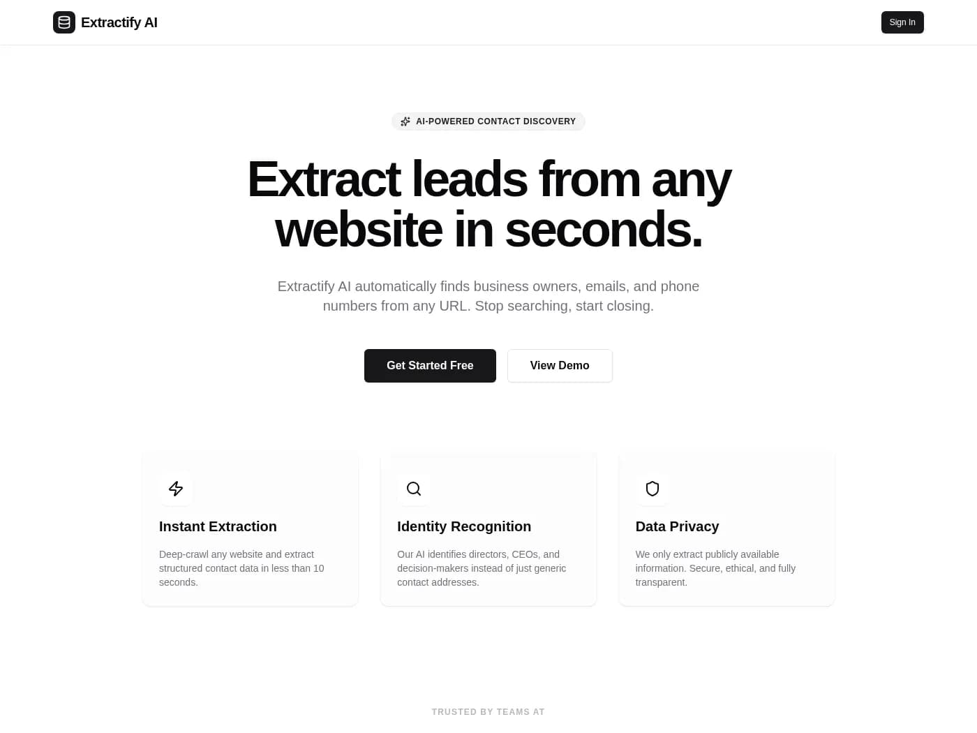 Extractify AI