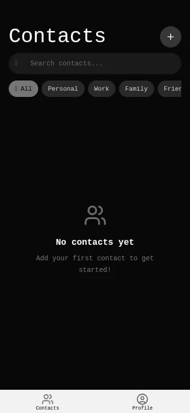 Easy Contact Manager