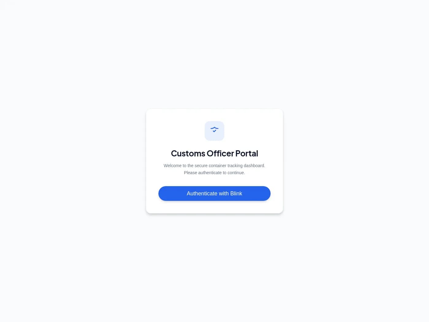 Container Tracking Dashboard
