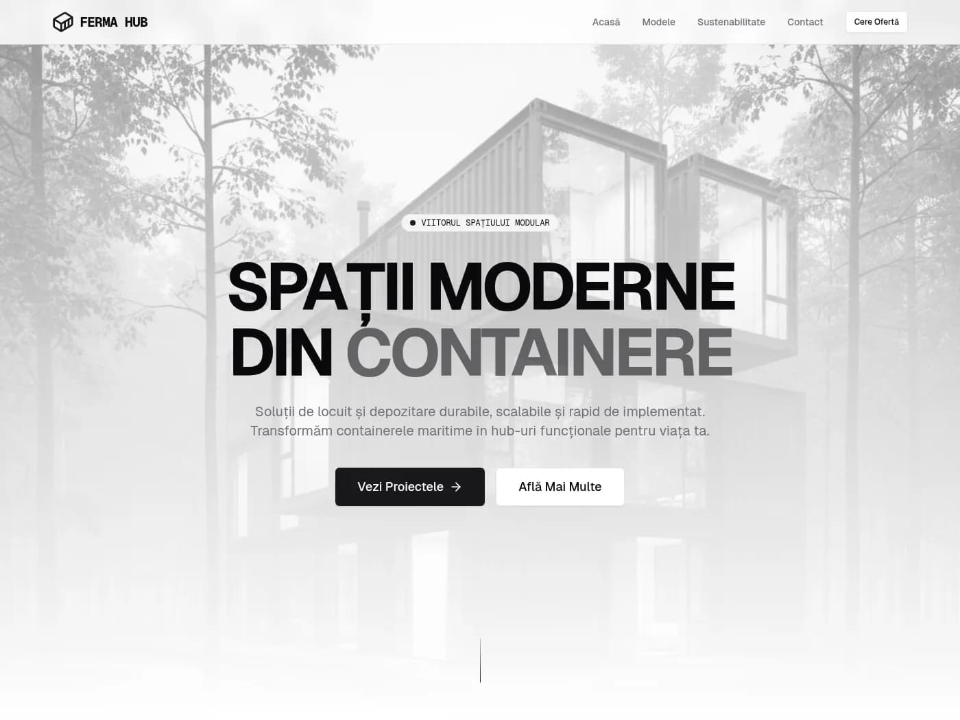 Containere Ferma Hub