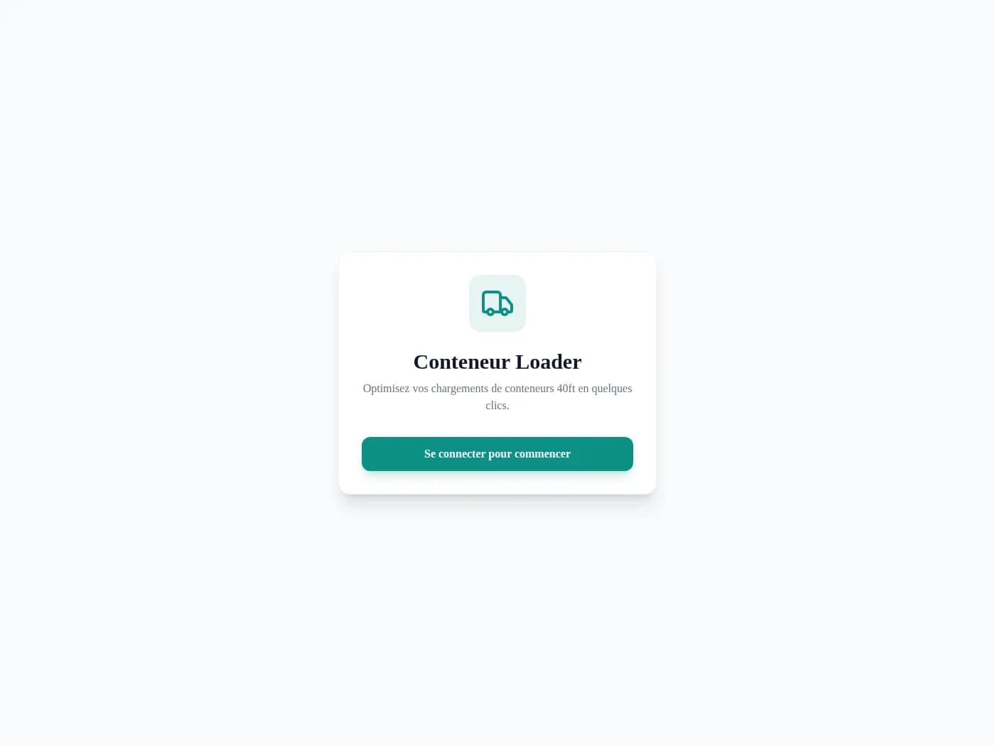 Conteneur Auto Loader