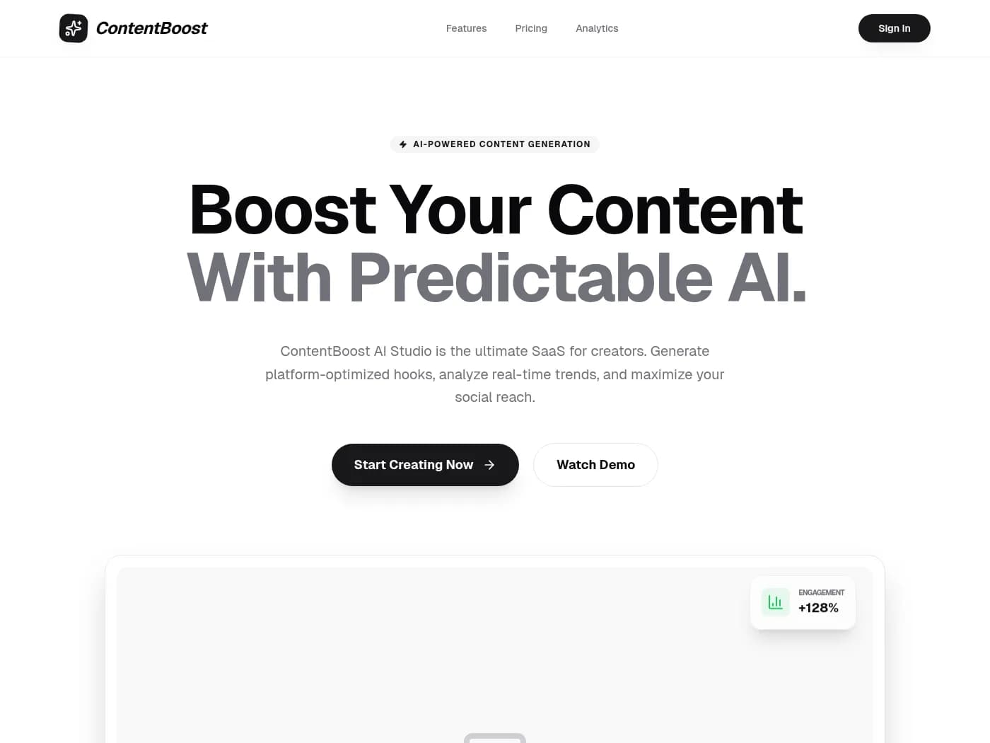 ContentBoost AI Studio