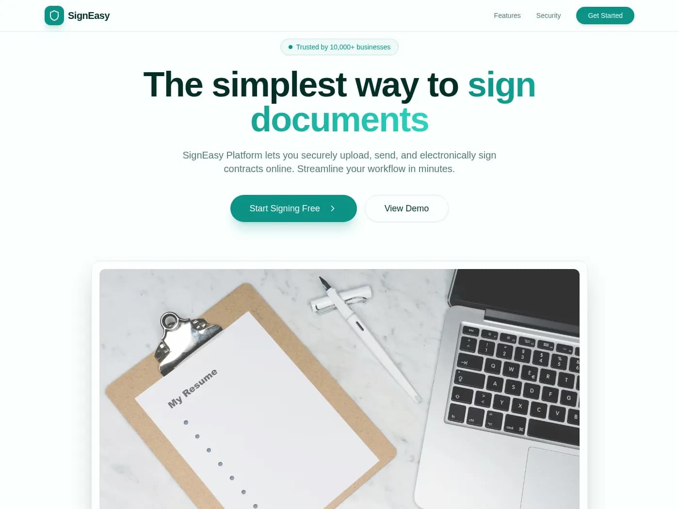 SignEasy Platform