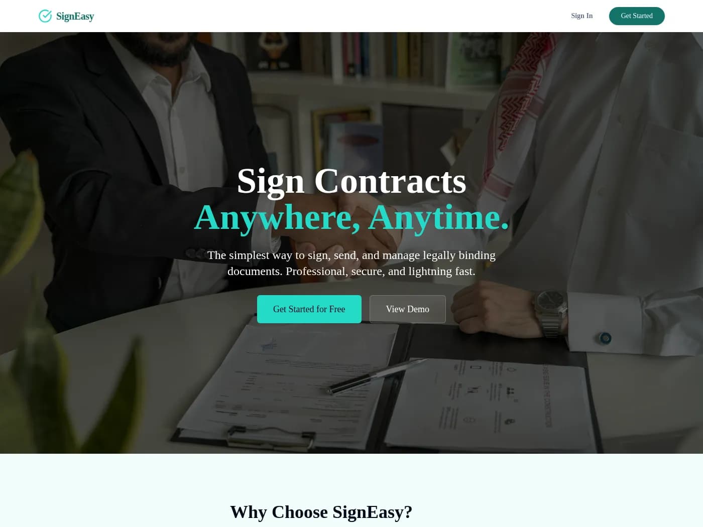 SignEasy Platform