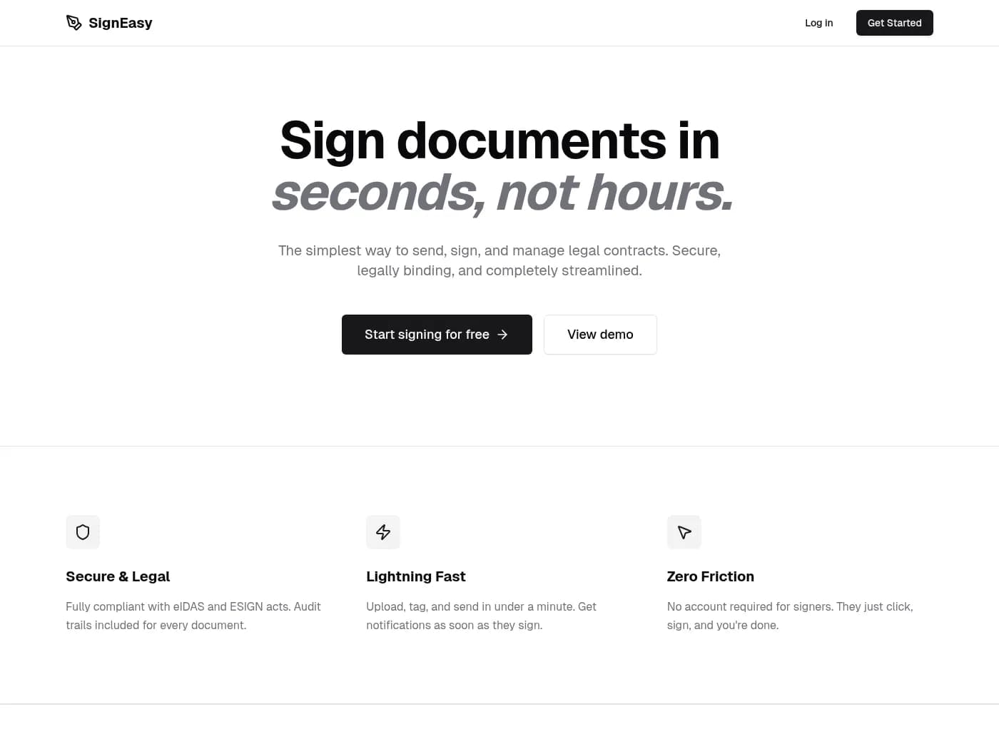 SignEasy Platform