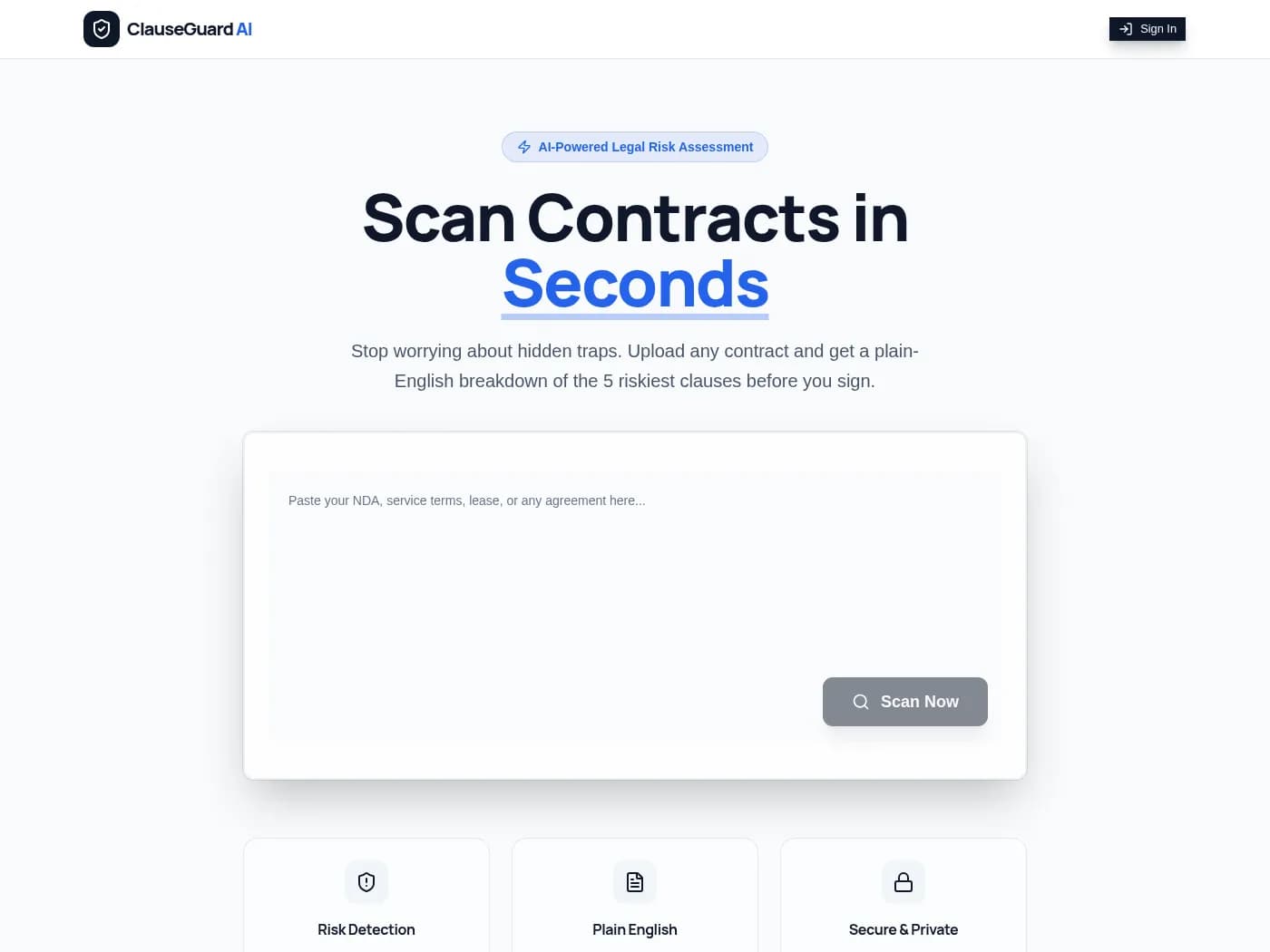 ClauseGuard AI