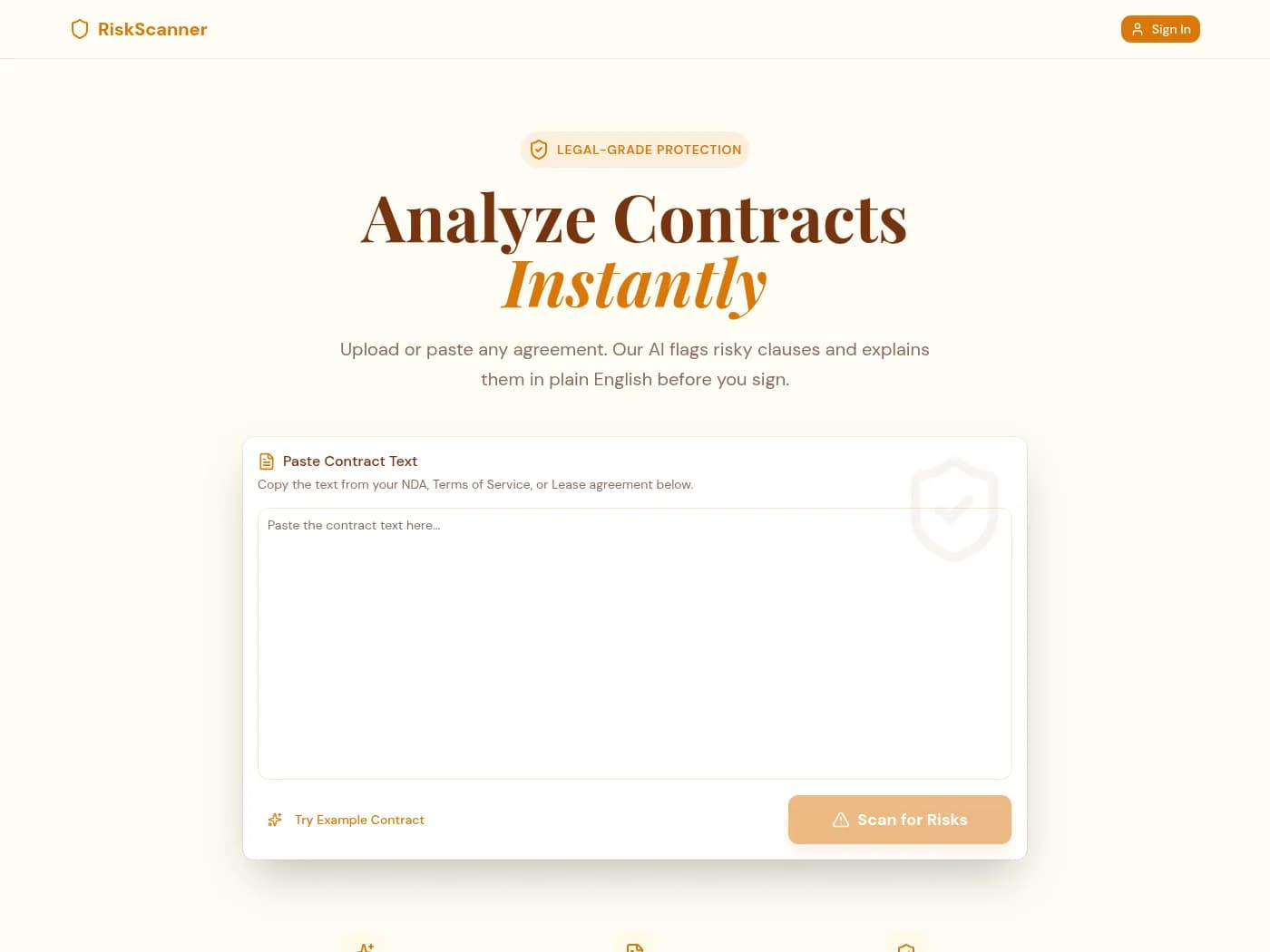 Contract Risk Scanner