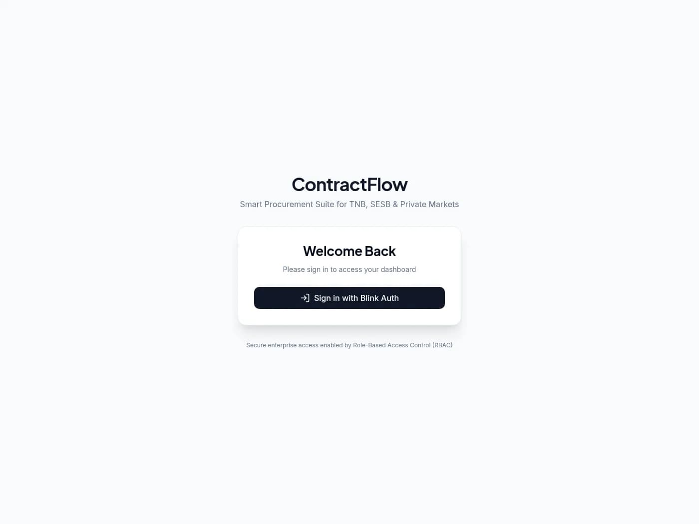ContractFlow Procurement Suite