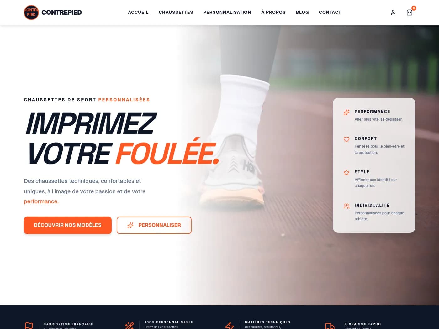 Contrepied Brand Site