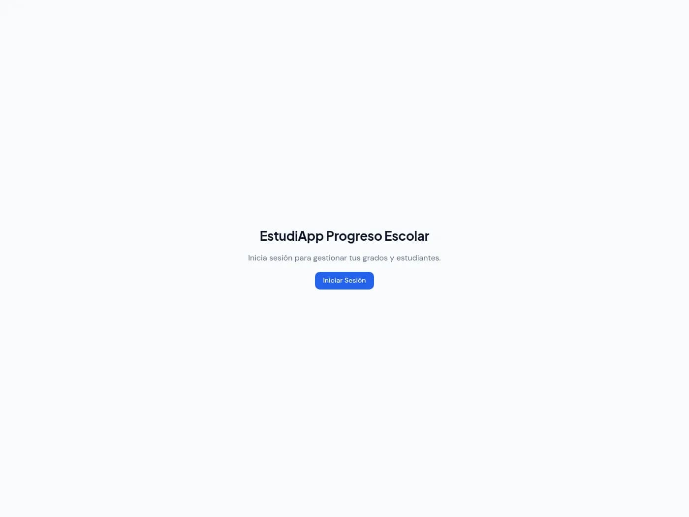 EstudiApp Progreso Escolar