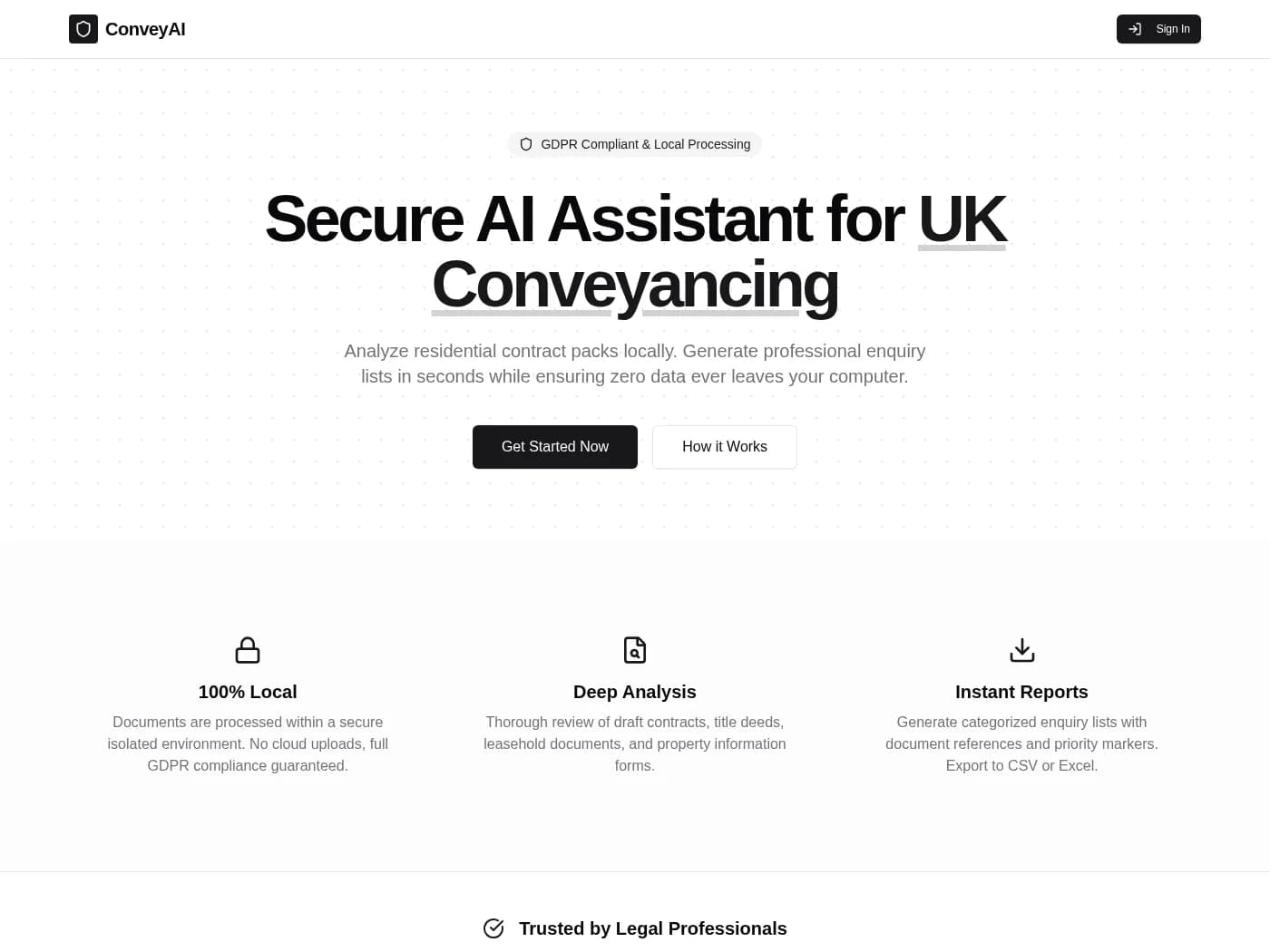 ConveyAI Compliance Assistant
