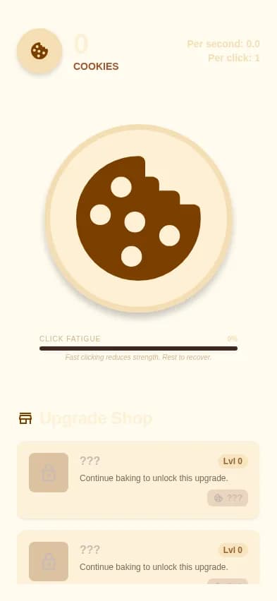 Cookie Clicker Mobile