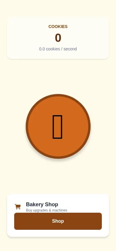Cookie Clicker Mobile