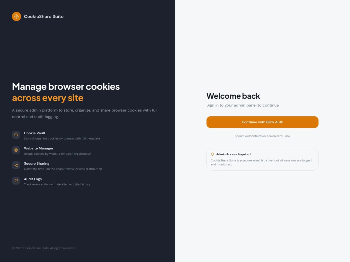 CookieShare Suite