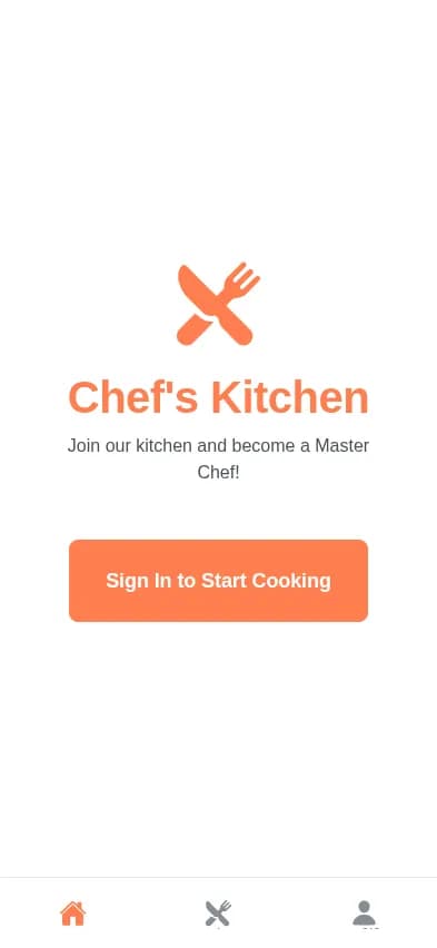 Chef's Kitchen Game