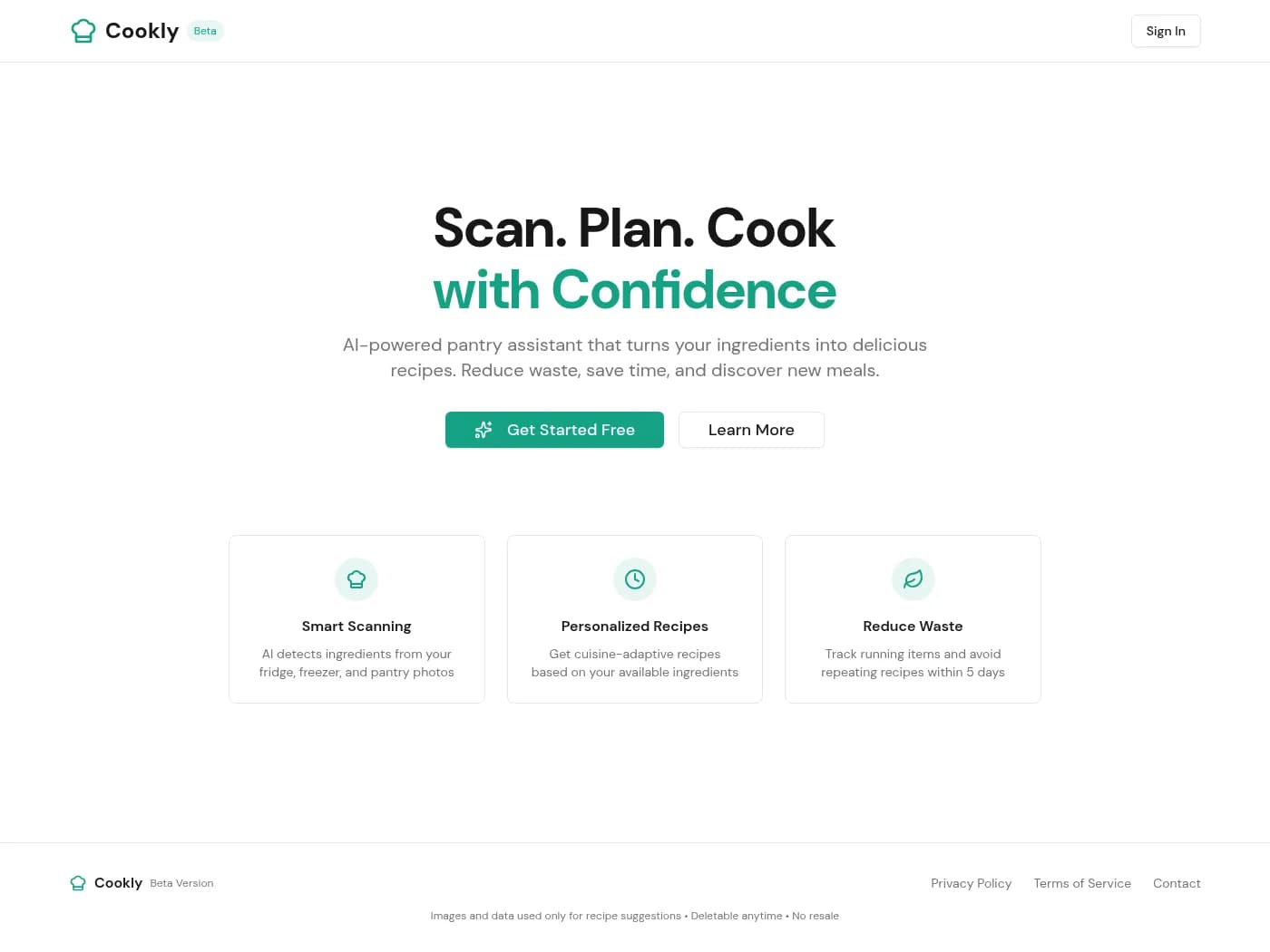 Cookly AI Recipe Assistant