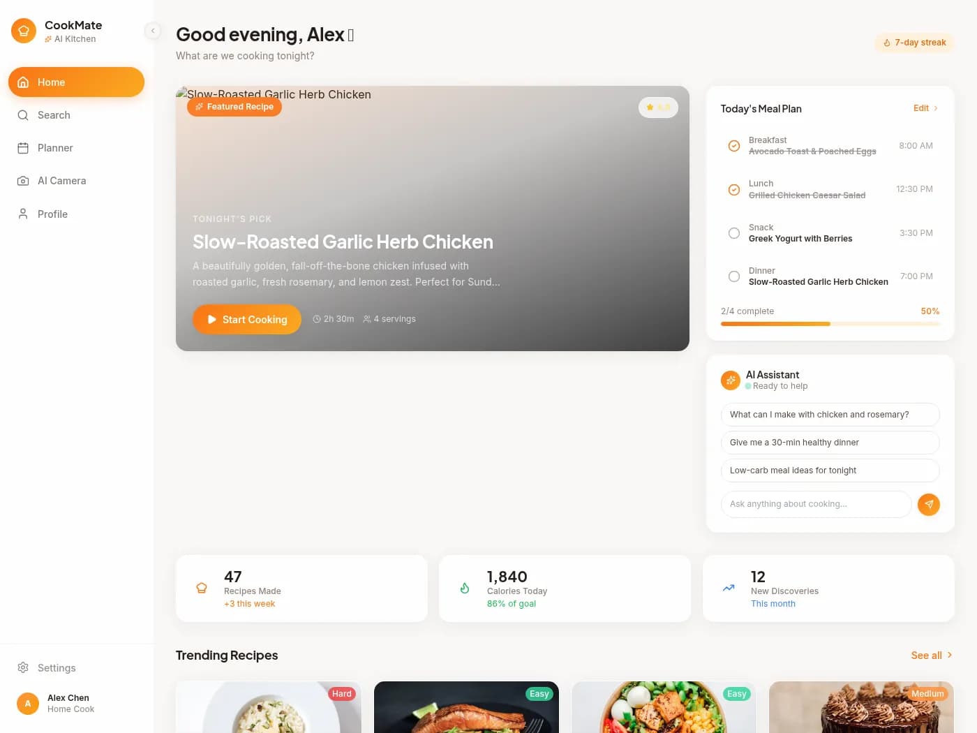 CookMate AI Kitchen