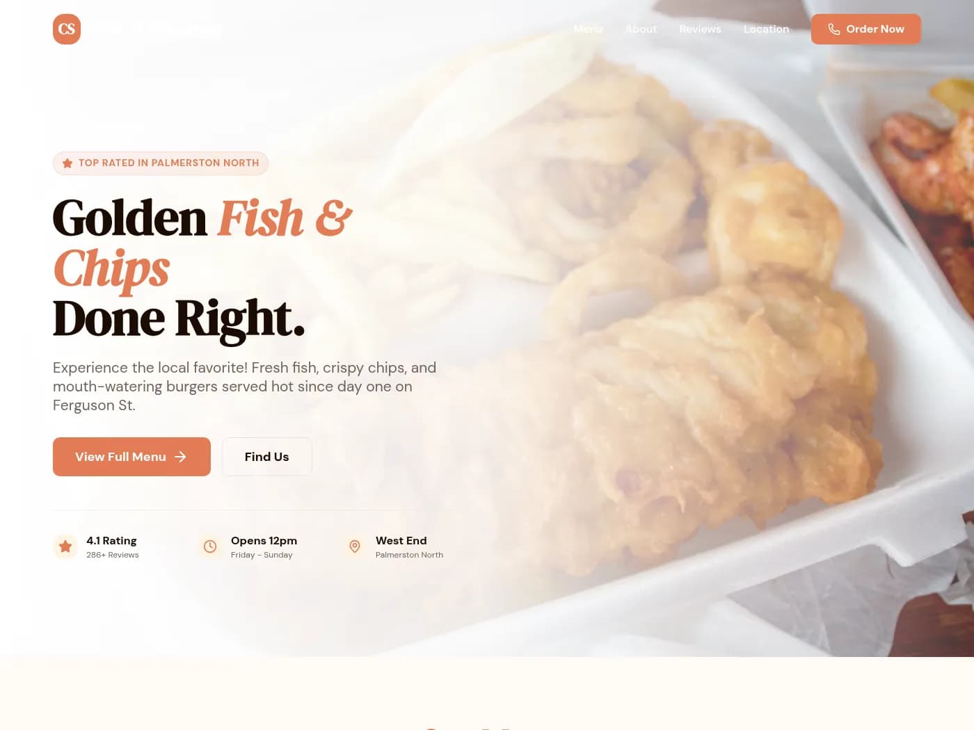 Cook St Takeaway Site
