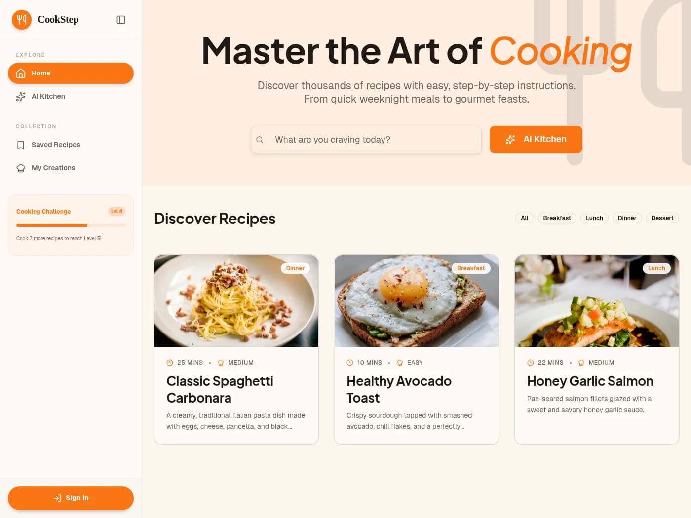 CookStep Guide
