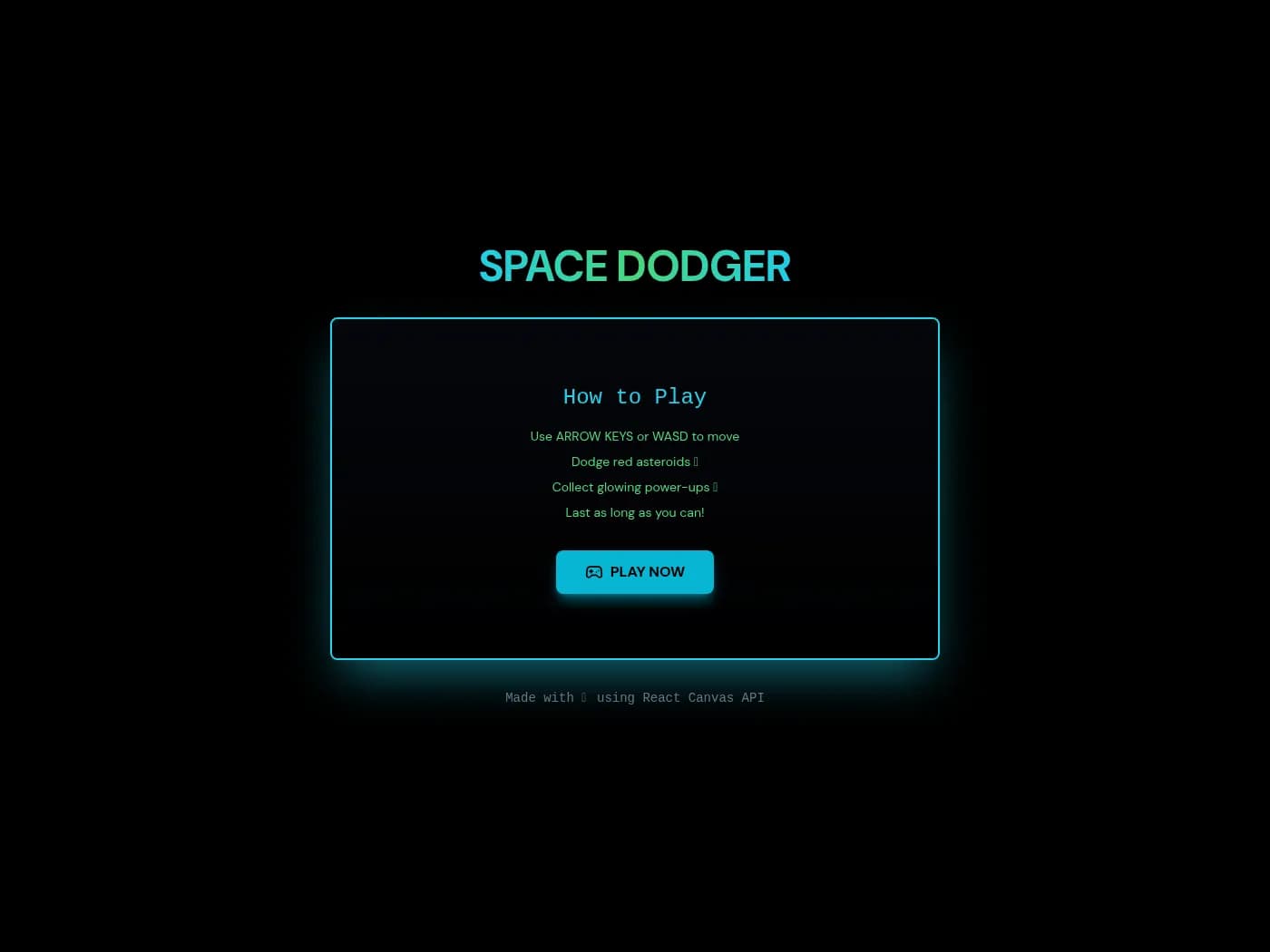 Cool HTML5 Game