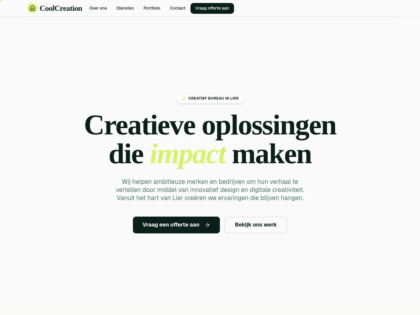 CoolCreation Web Experience