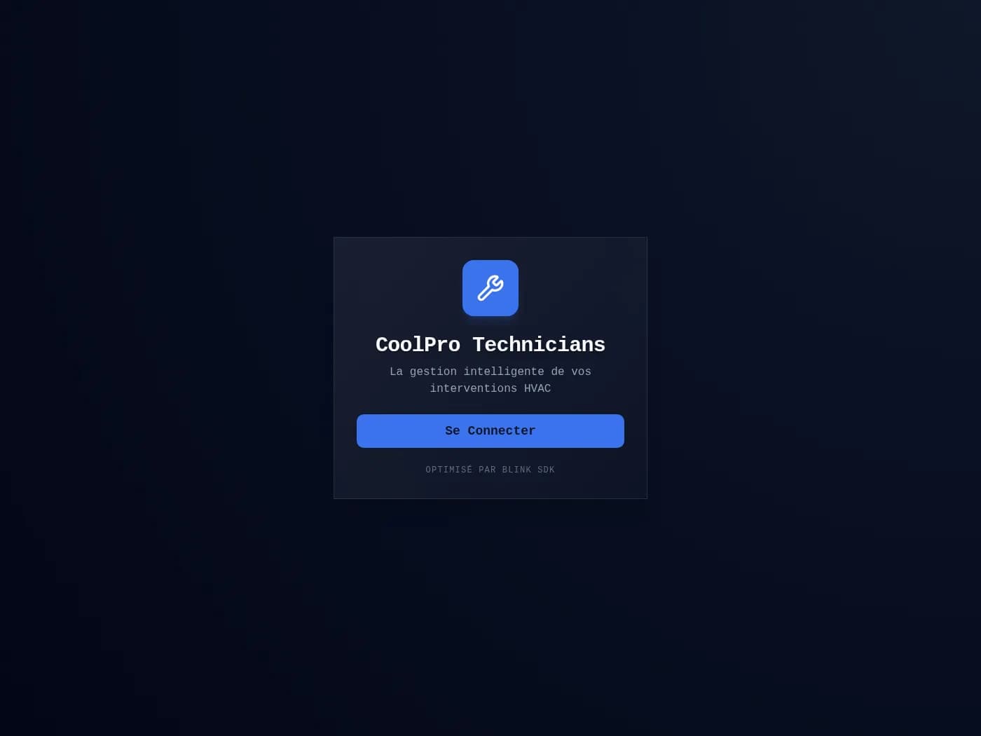 CoolPro Technicians Manager