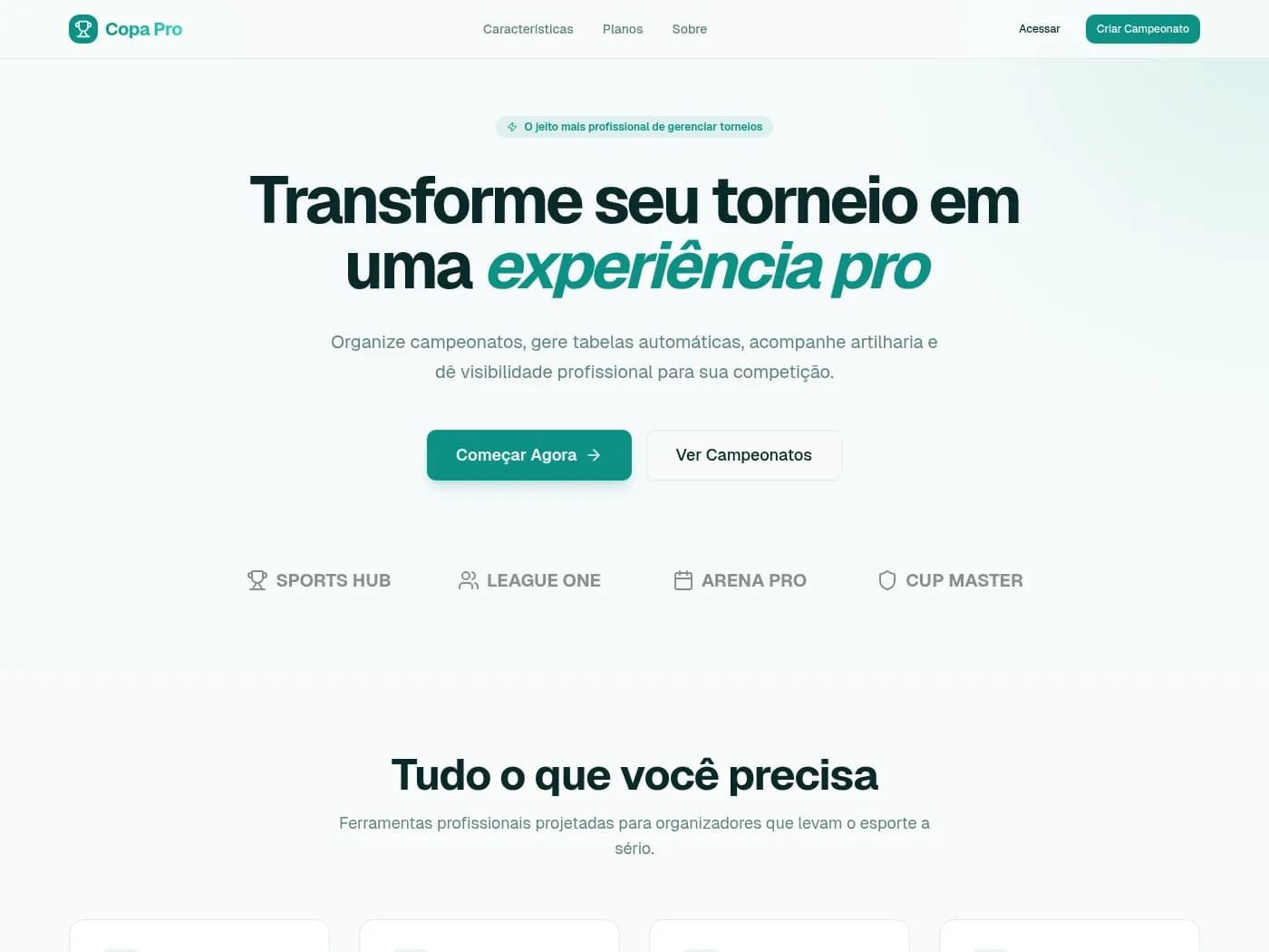 Copa Pro Platform