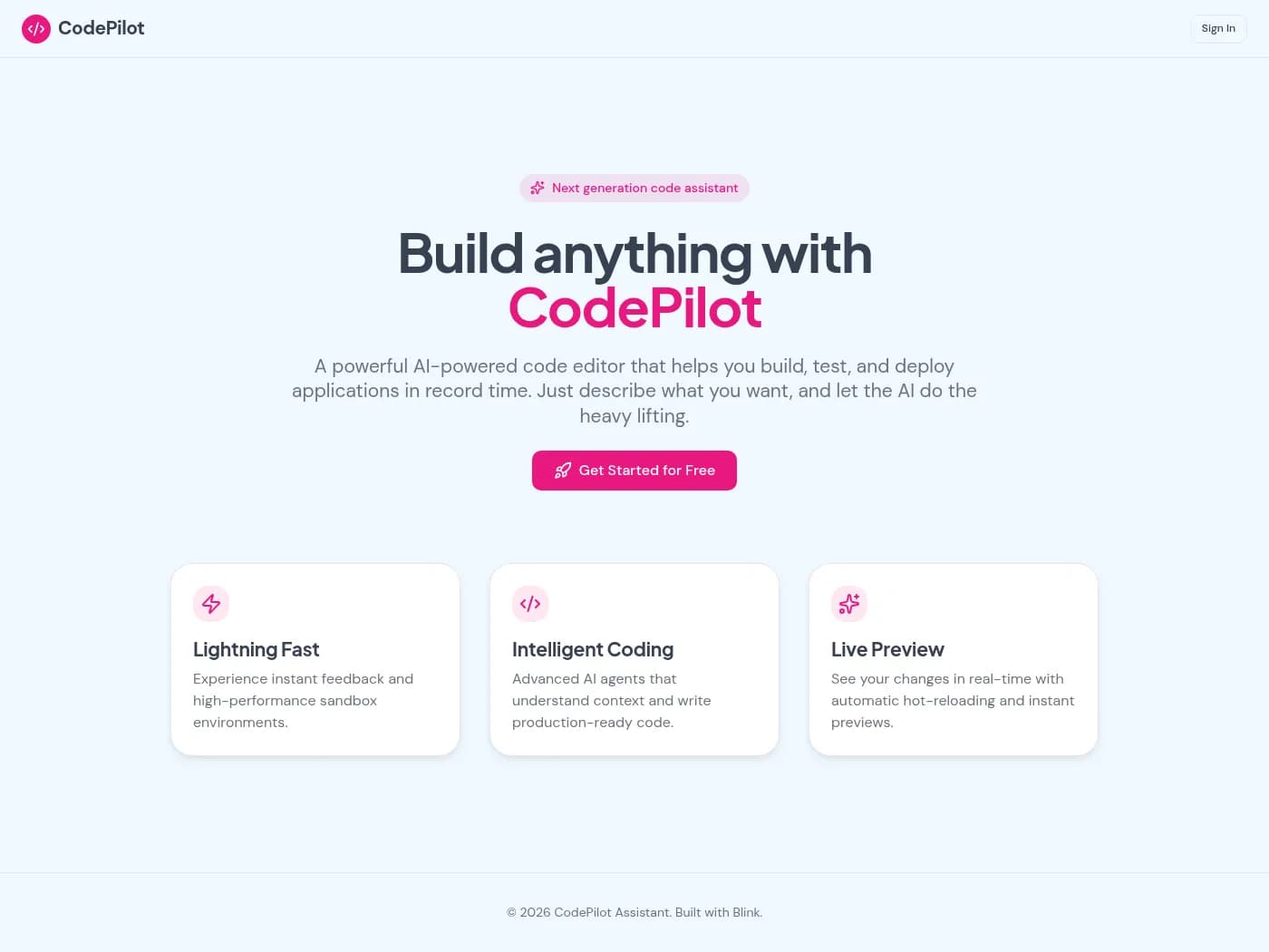 CodePilot Assistant