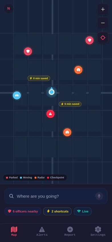 CopSpot Navigator