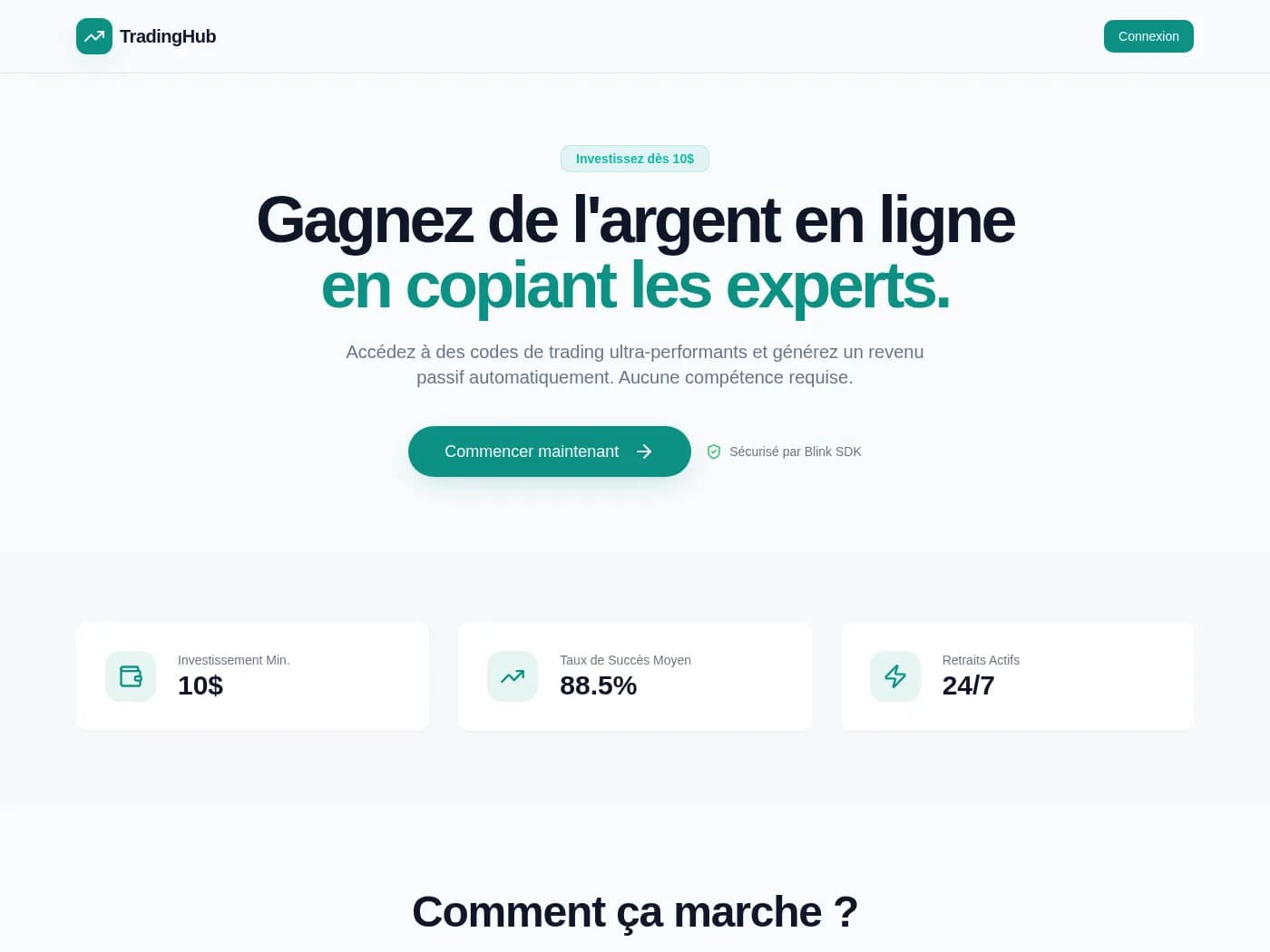 Copy Trading Profit Hub