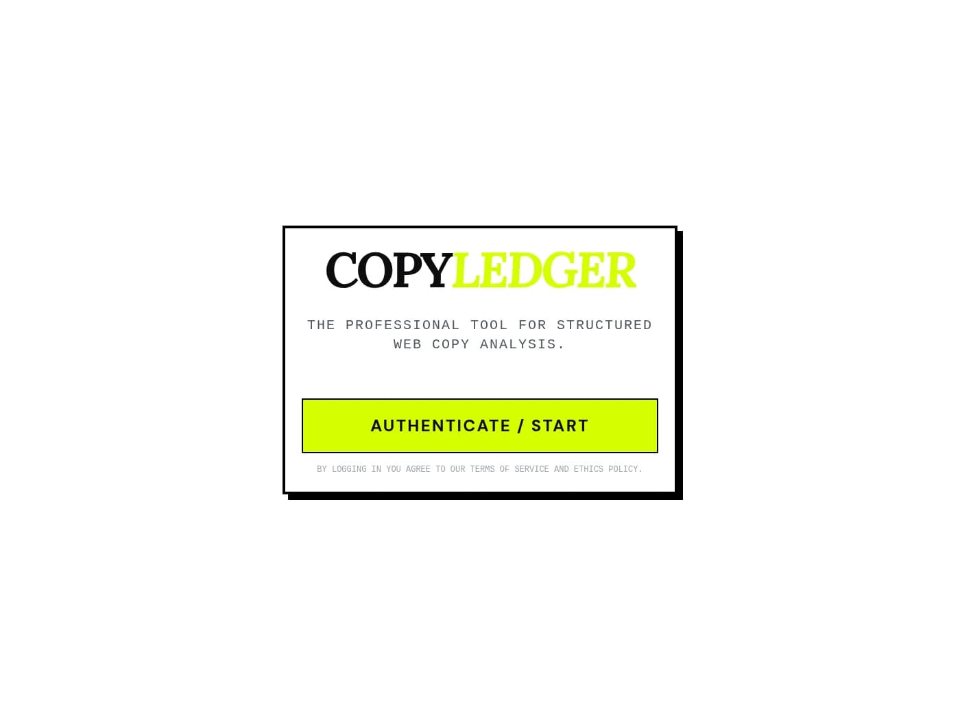 CopyLedger