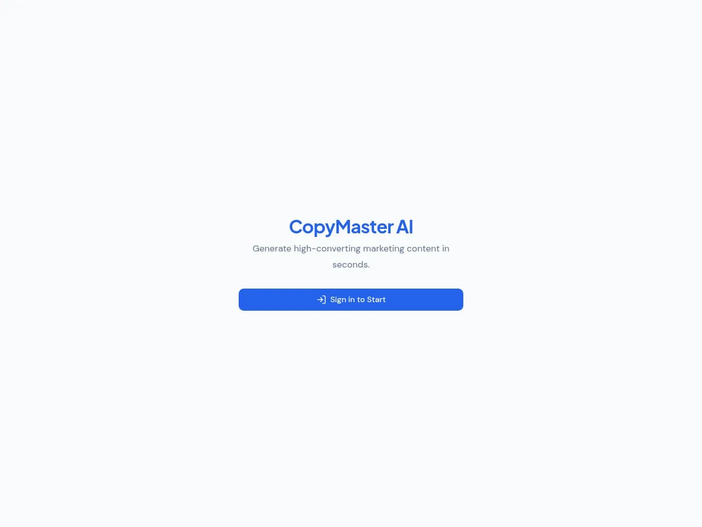 CopyMaster AI