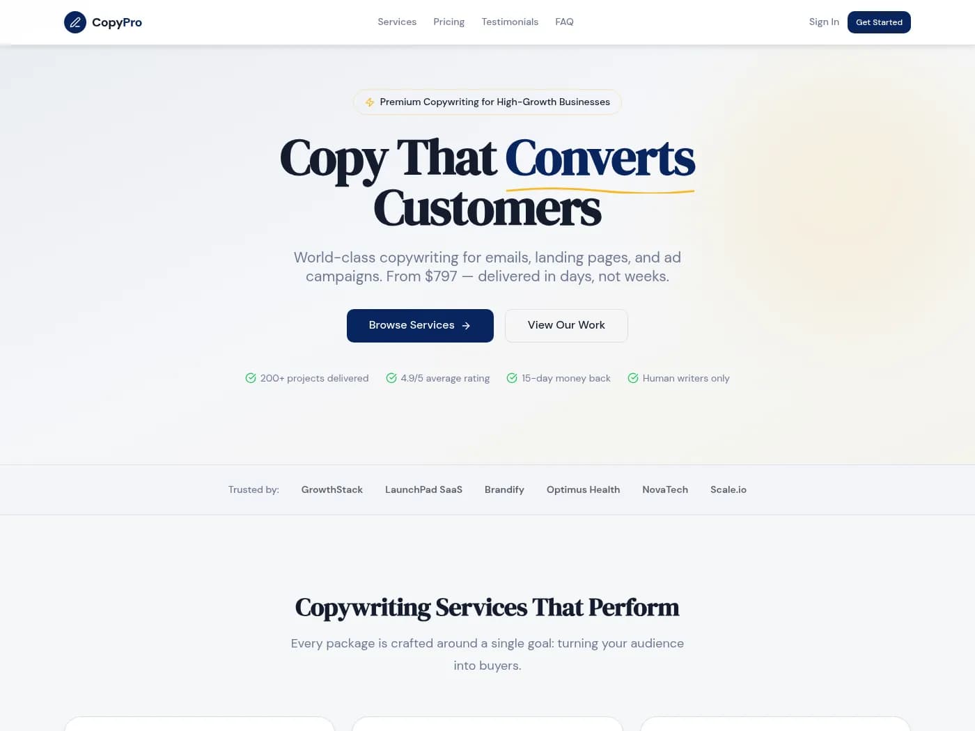 CopyPro SaaS Platform
