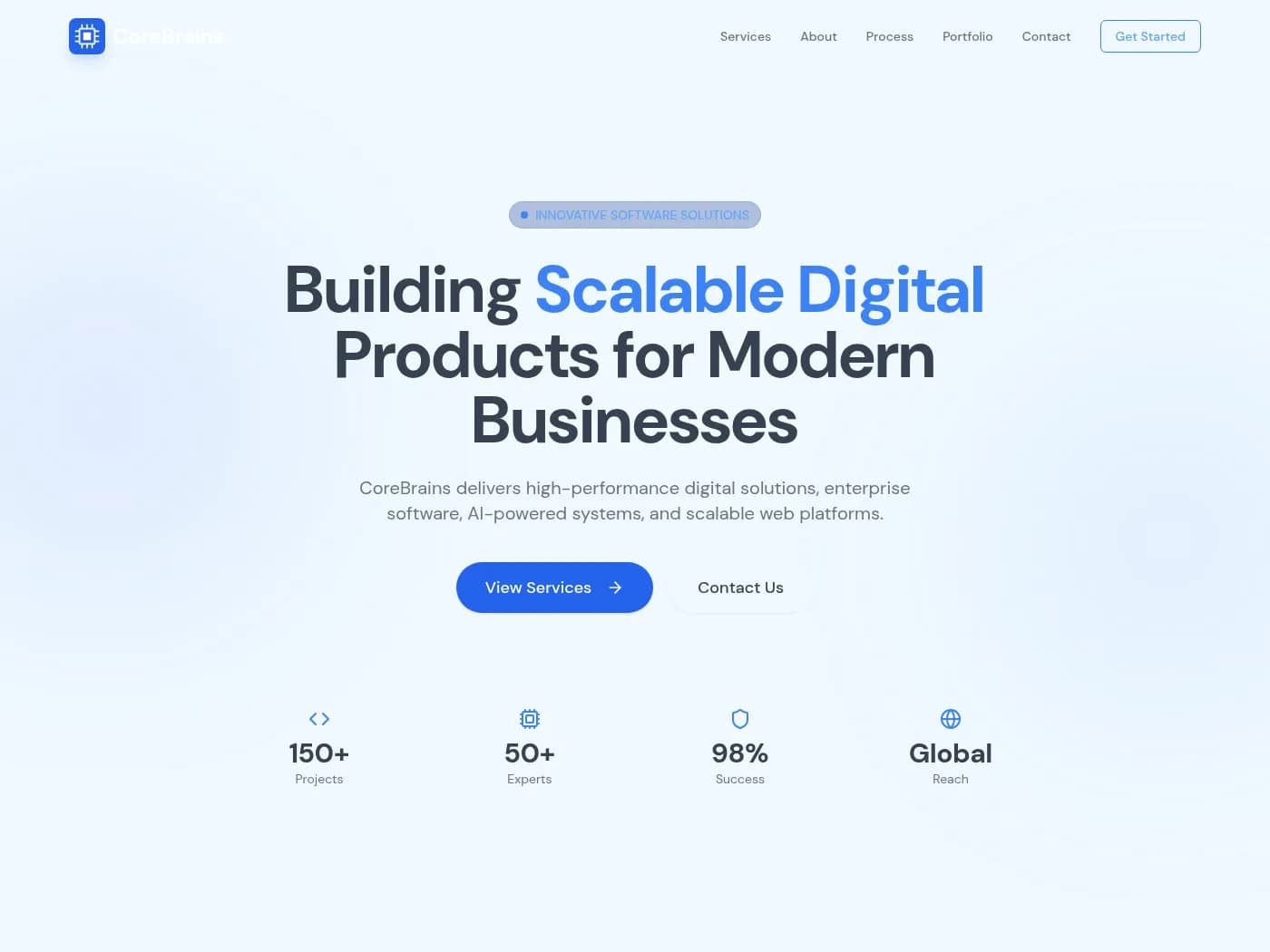 CoreBrains Site Rebuild