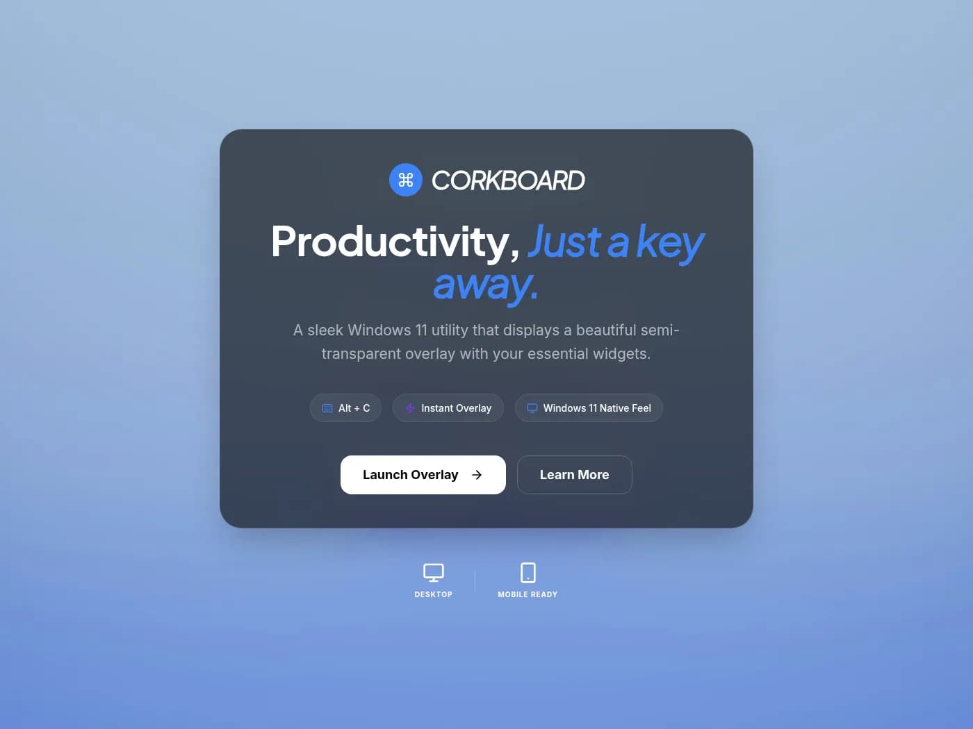 Corkboard Overlay Suite