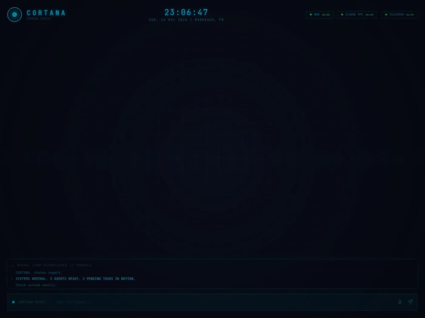 Cortana Command Center