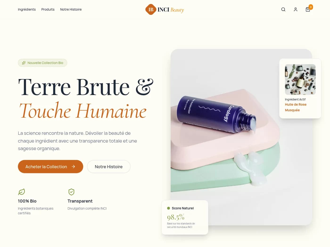 Cosmetic Brand Showcase