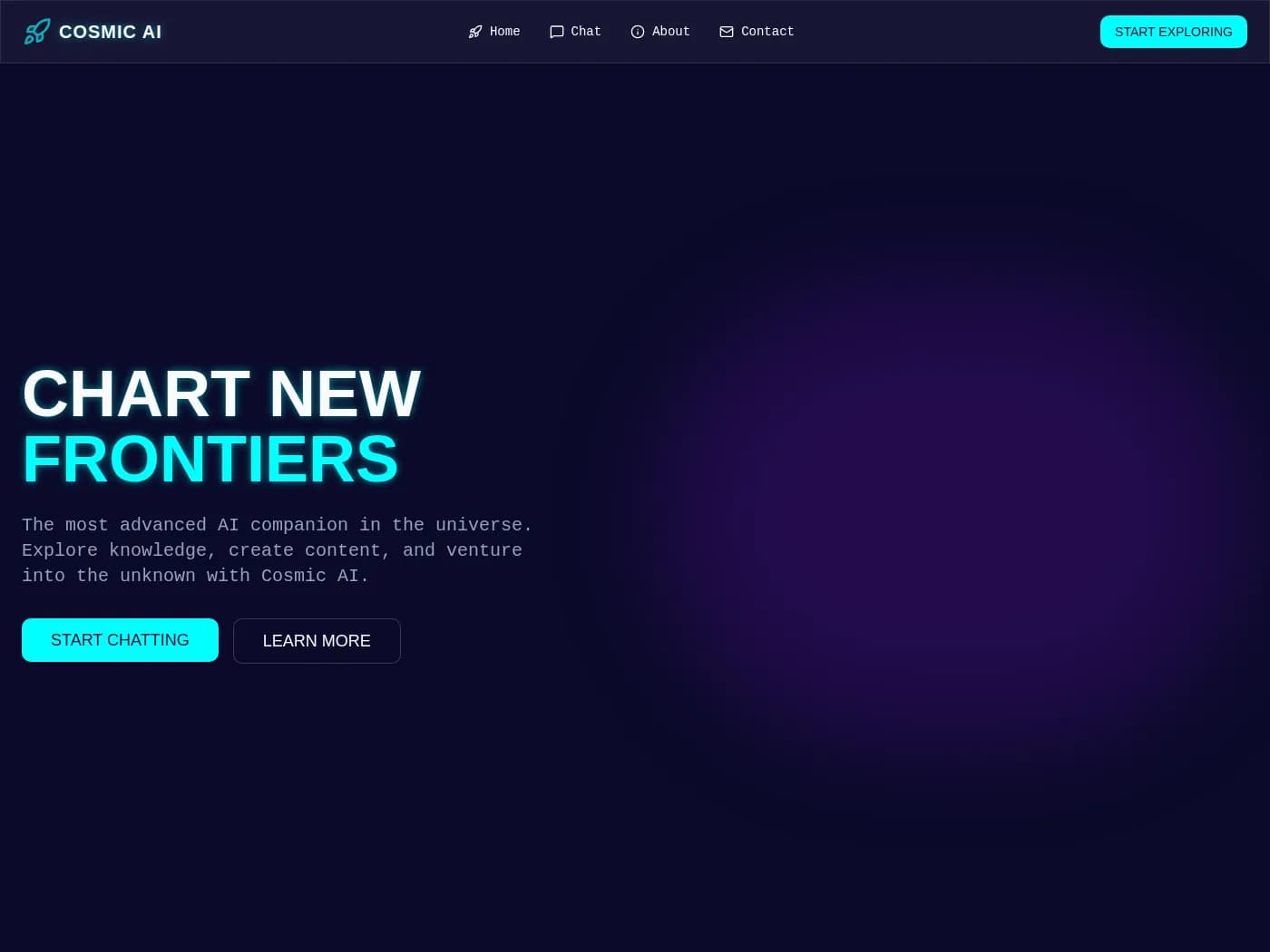 Cosmic AI Chatspace