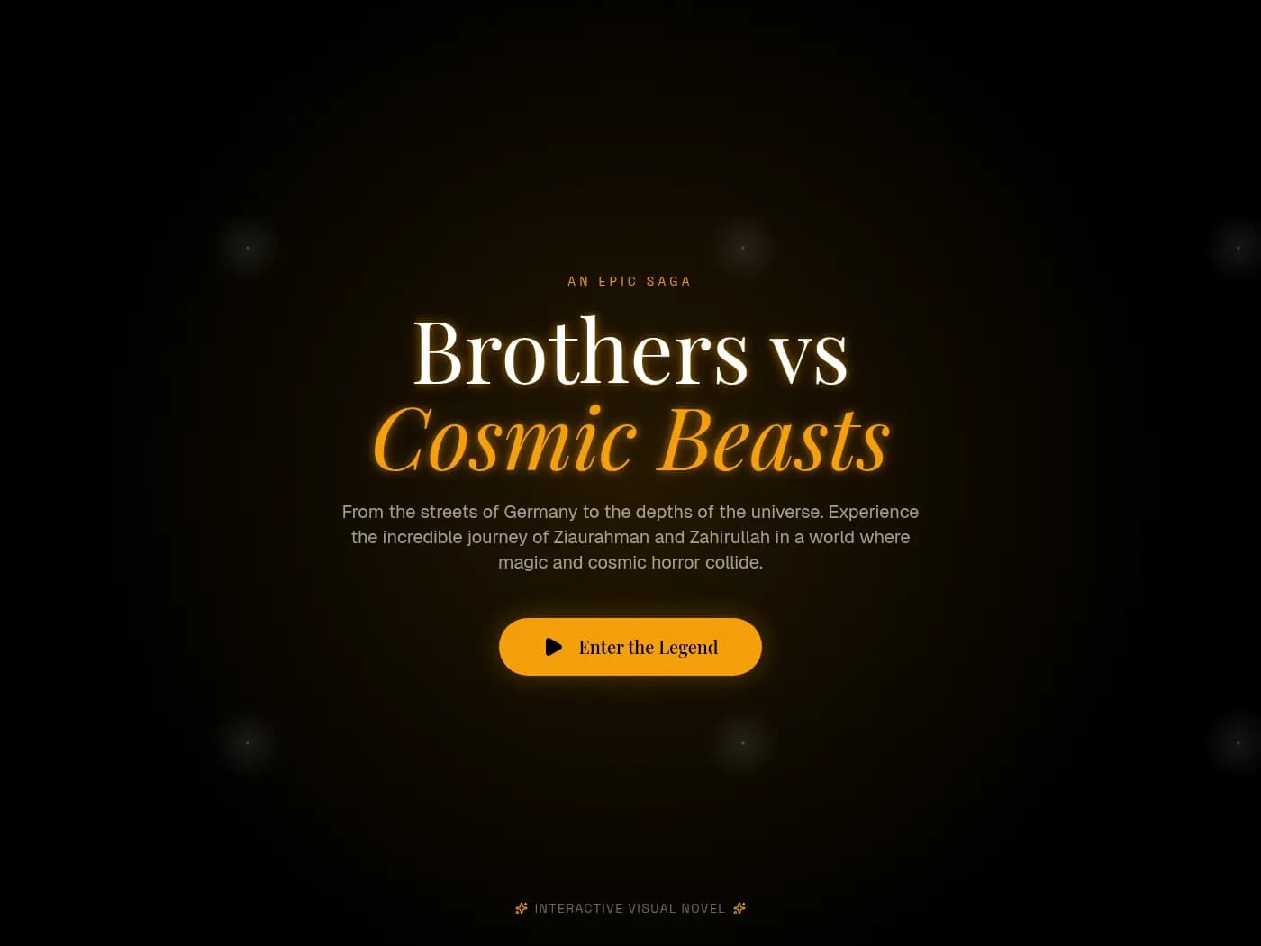 Brothers vs Cosmic Beasts