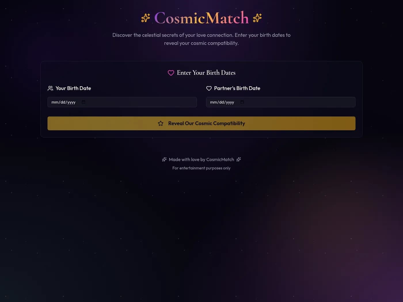CosmicMatch