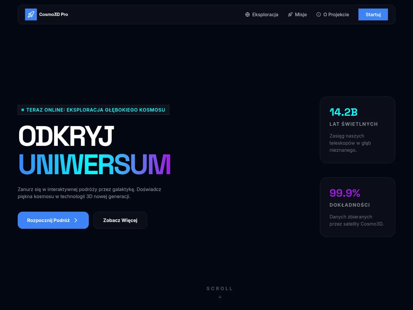 Cosmo3D Pro Site