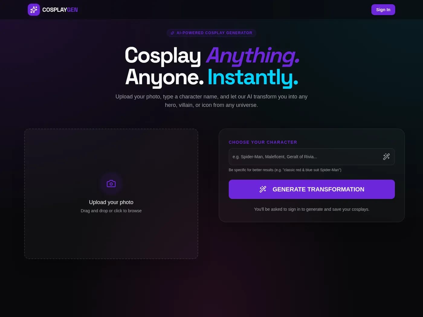 Cosplay Creator