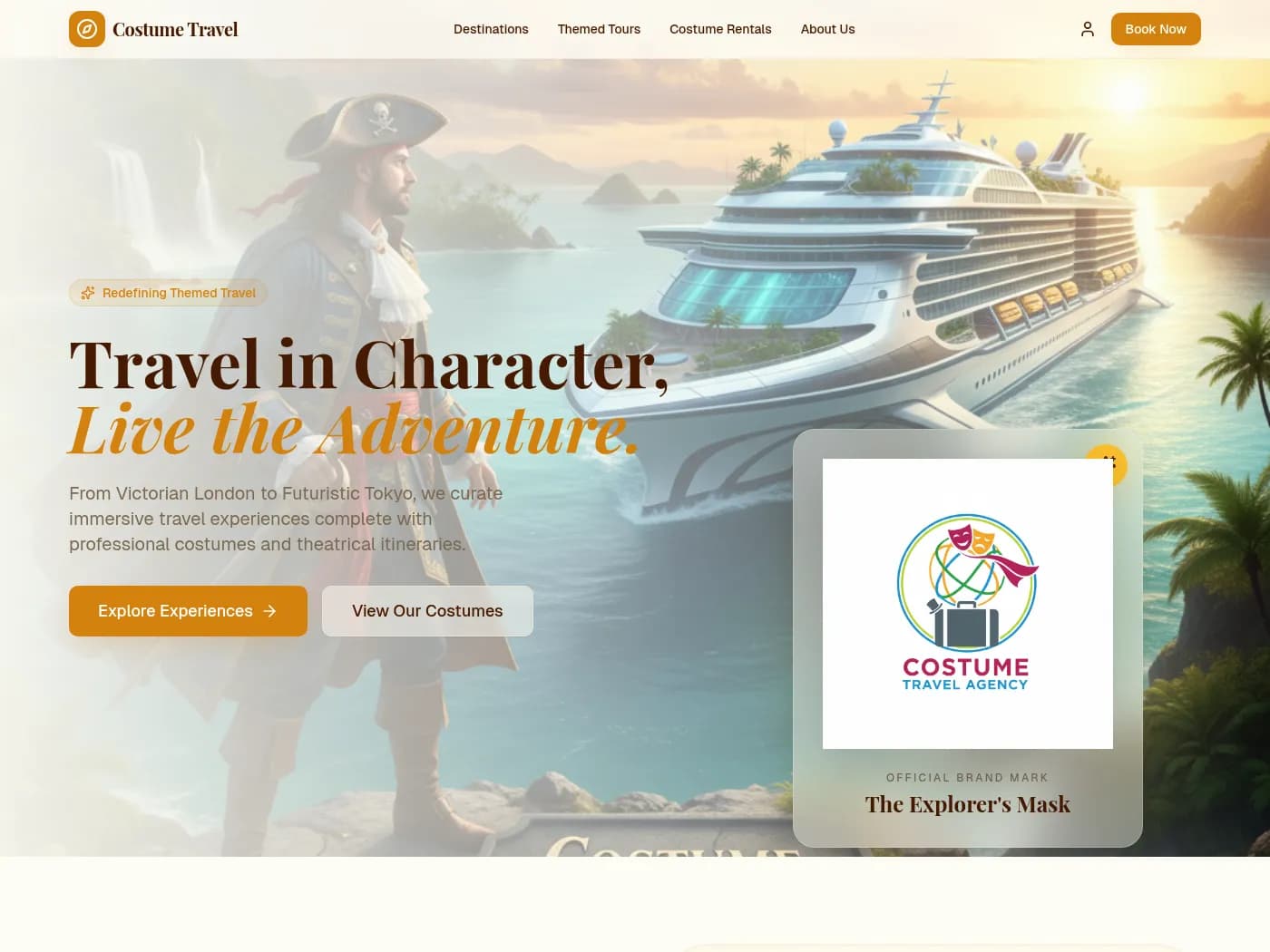Costume Travel Logo