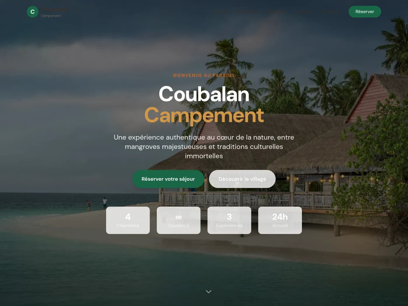 Coublan Campement Web