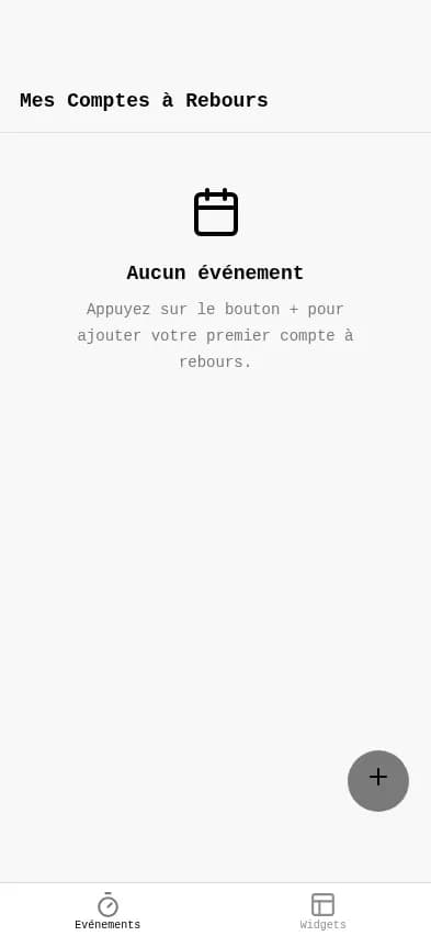 Countdown Events iOS