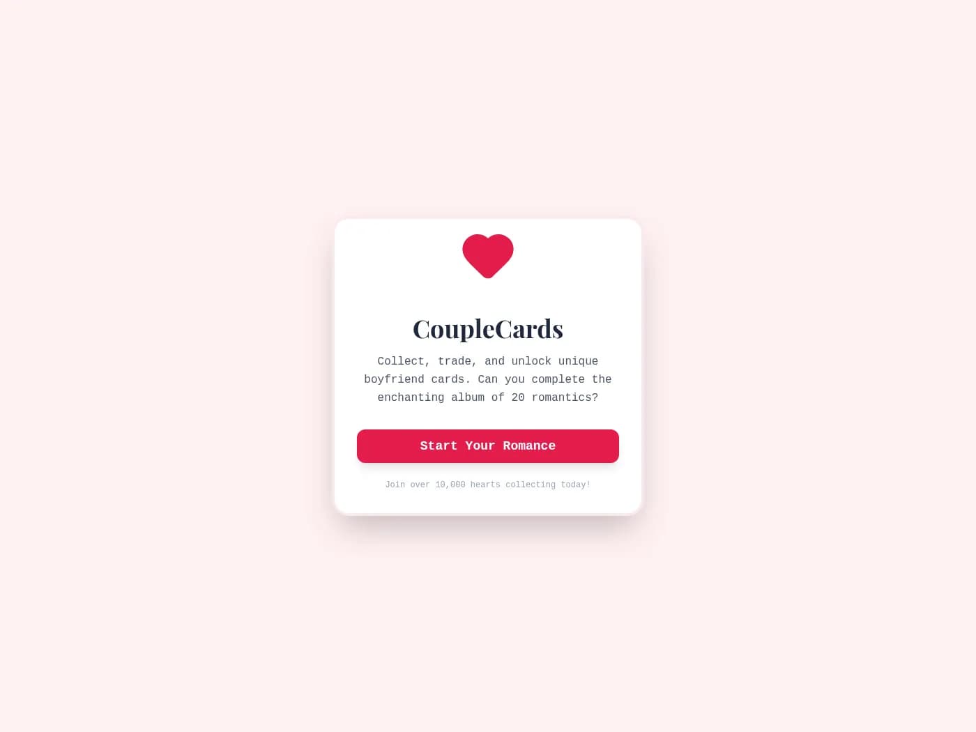 CoupleCards Collector