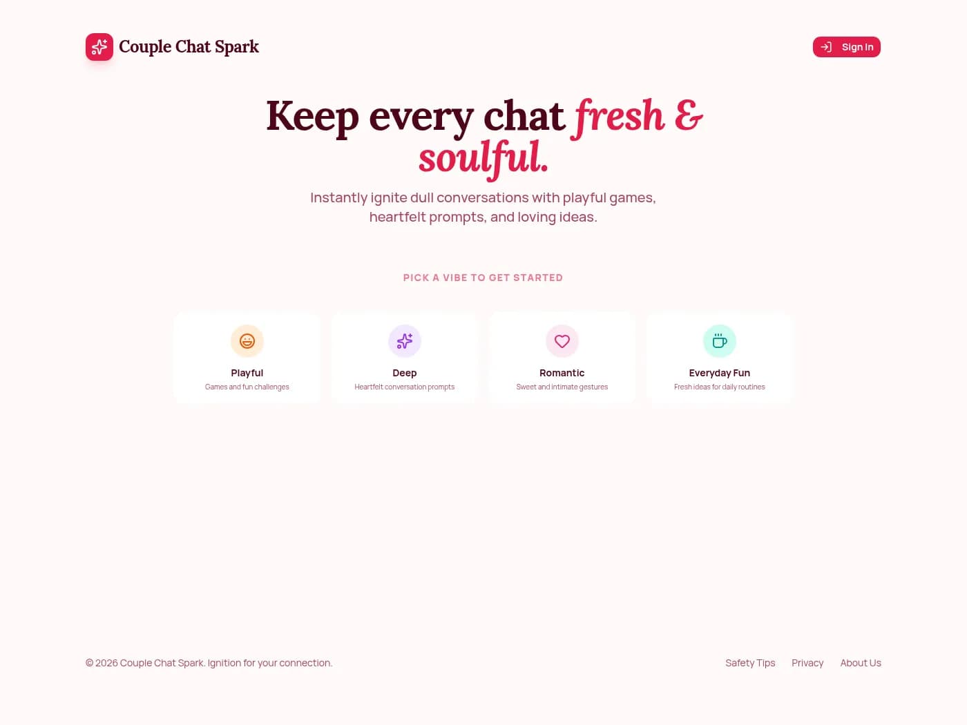 Couple Chat Spark