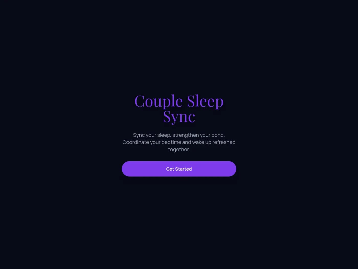 Couple Sleep Sync