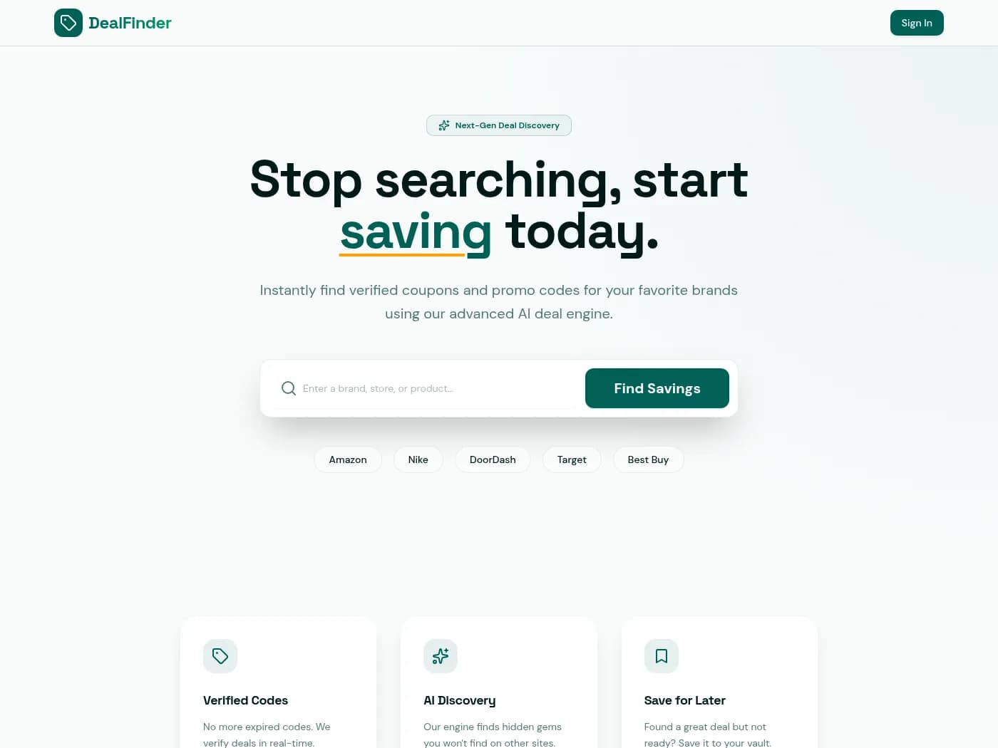 DealFinder Web