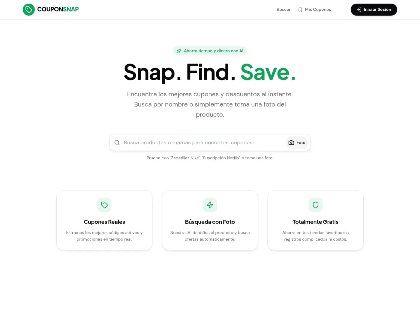 CouponSnap Finder